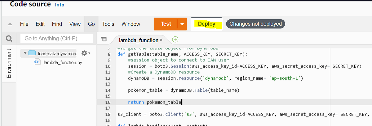 Using Lambda Load Data Into Dynamodb By Shivam Shrivastava Aws Tip