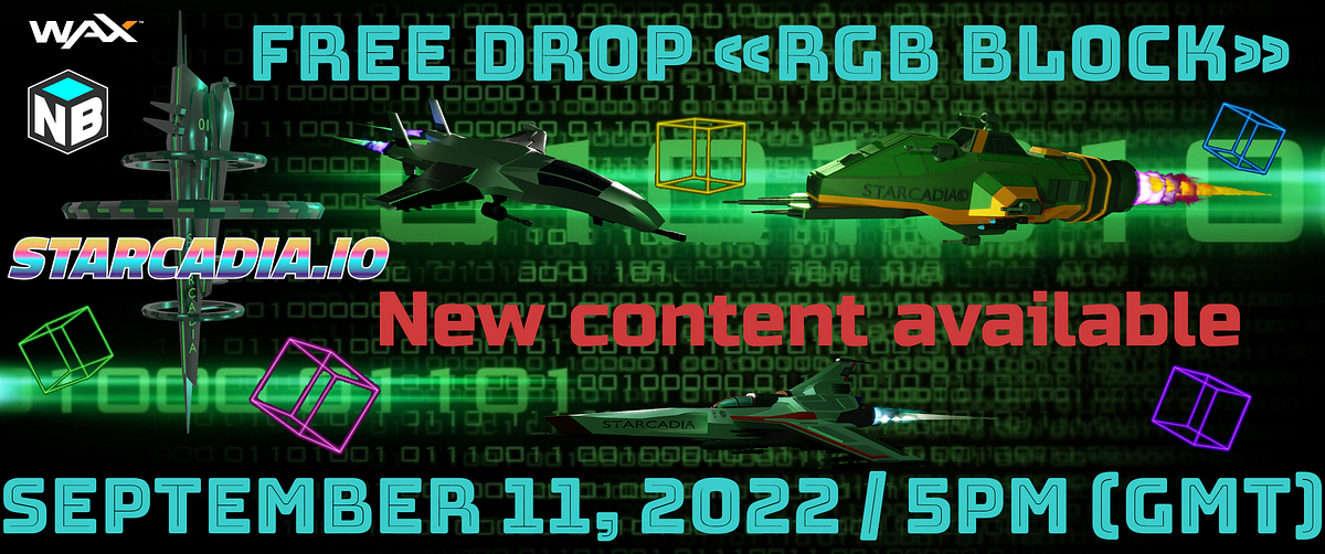 FREE DROP 09/11/2022 - Starcadia.io - Medium