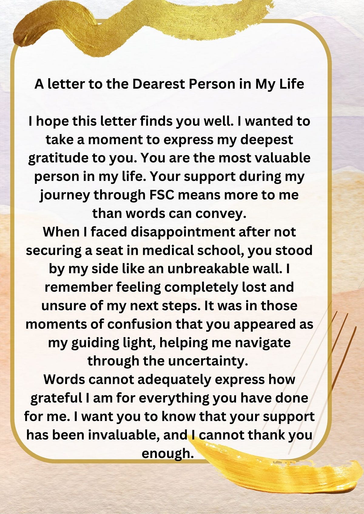 The Power of Gratitude: Writing My First Thank You Letter | by Aqsa ...