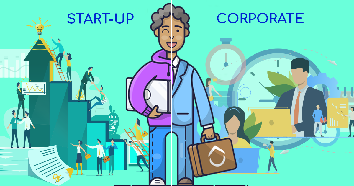 Work Culture Start up Vs Corporate By O4S Team O4S IO Medium Work Culture Start up Vs Corporate By O4S Team O4S IO Medium