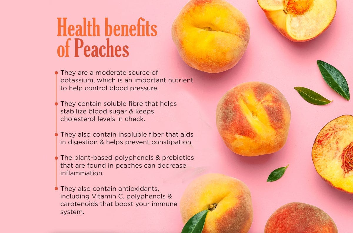 Benefits of Peaches. Peaches are one deliciously healthy… | by Rahila ...