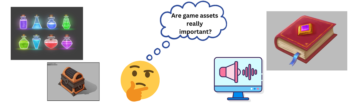 What are the core game assets used in game development? | by Aavega ...