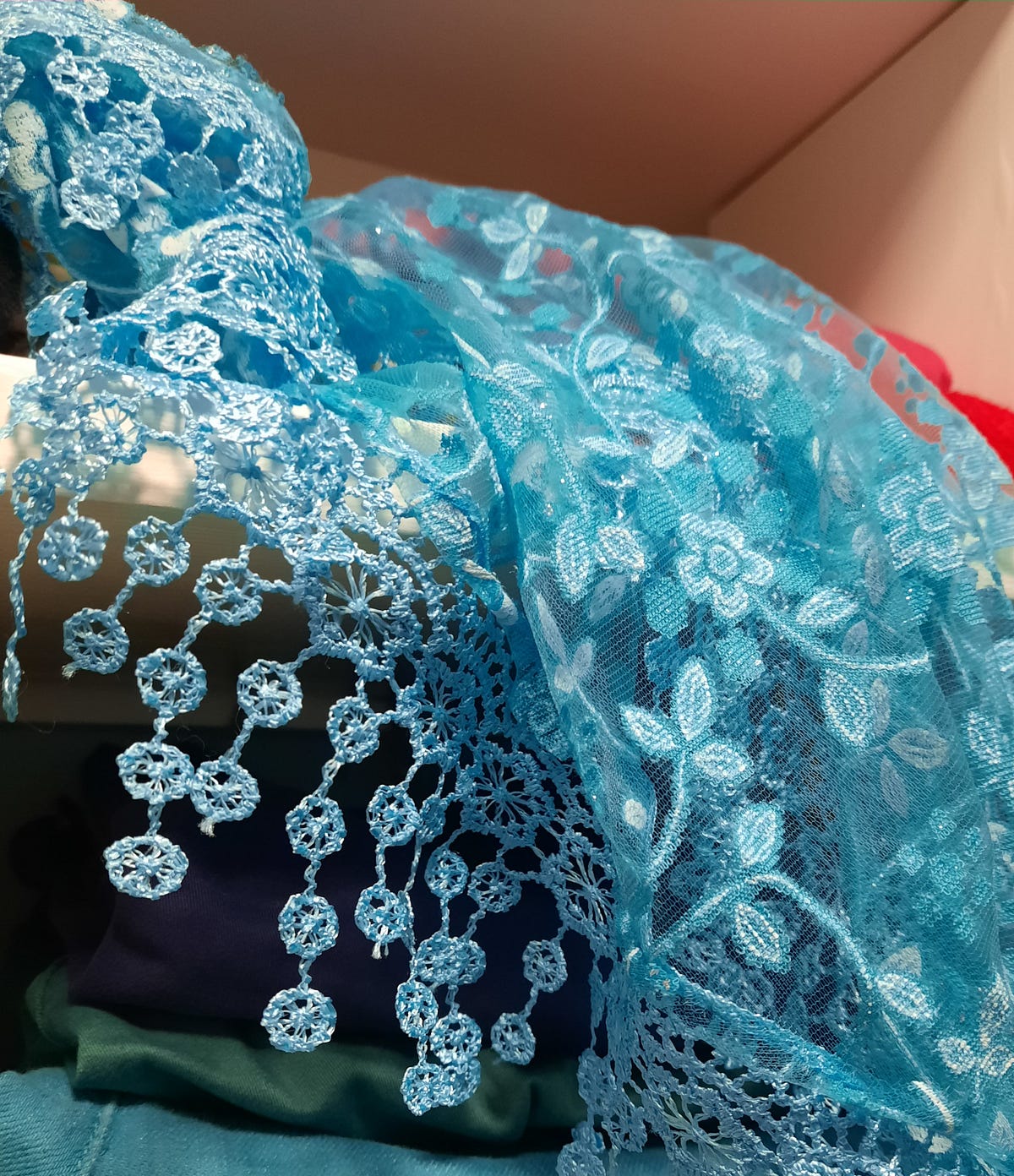 The Woman In The Blue Scarf. When God Wants You To Stand Out | by ...