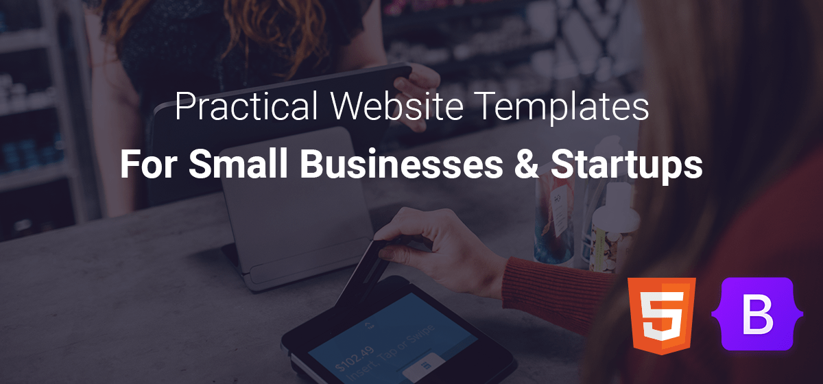 5 Practical Website Templates for Small Businesses and Startups | by ...