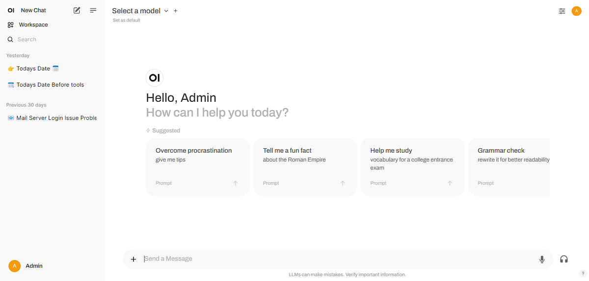 How to Use Tools With Open WebUI. A quick guide to installing and using… | by vvs | Write A ...