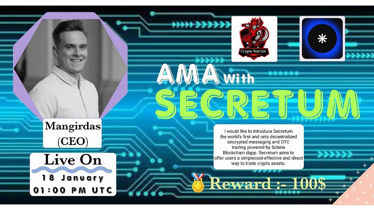 AMA RECAPE. 31 December , 2022 Crypto Warrior We… | by Crypto Warrior ...