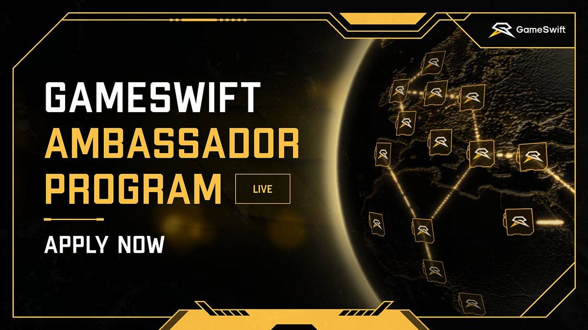 Join the GameSwift Ambassador Program: We Play. We Lead. | by GameSwift | Medium