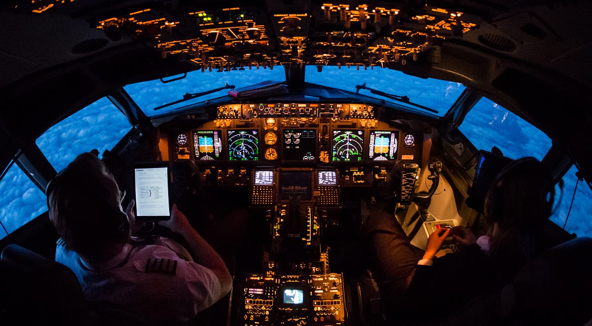 The greatest office view in the world — 36,000 feet above the ground ...