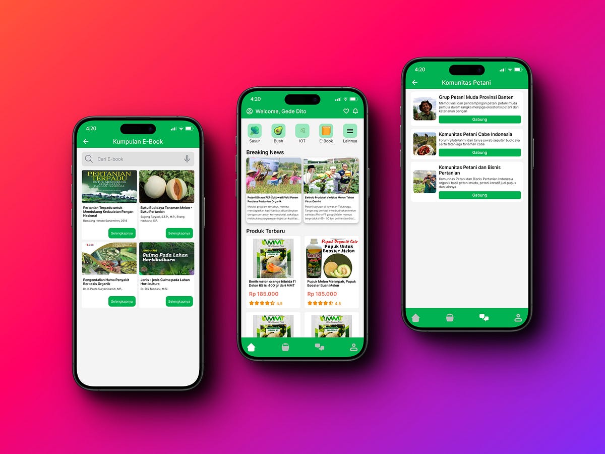 UI/UX Portofolio : Warung Tani Apps | by Gede Dito April Yanto WIjaya ...