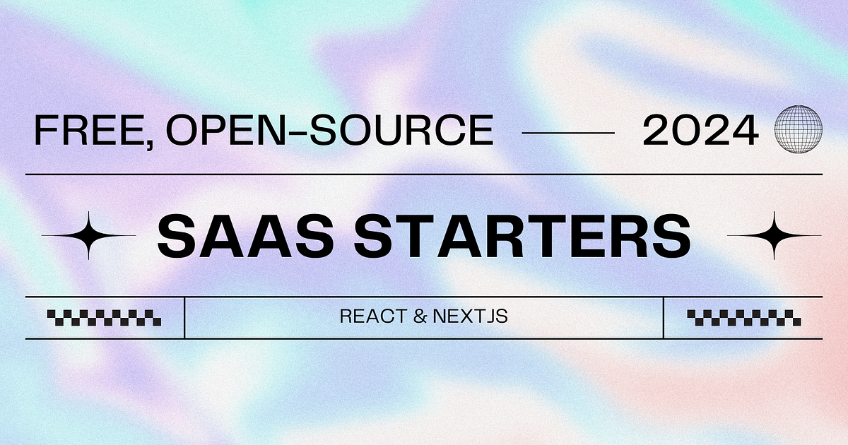 Best free, open-source SaaS starters for React & NextJS 2024 | by Wasp | Medium