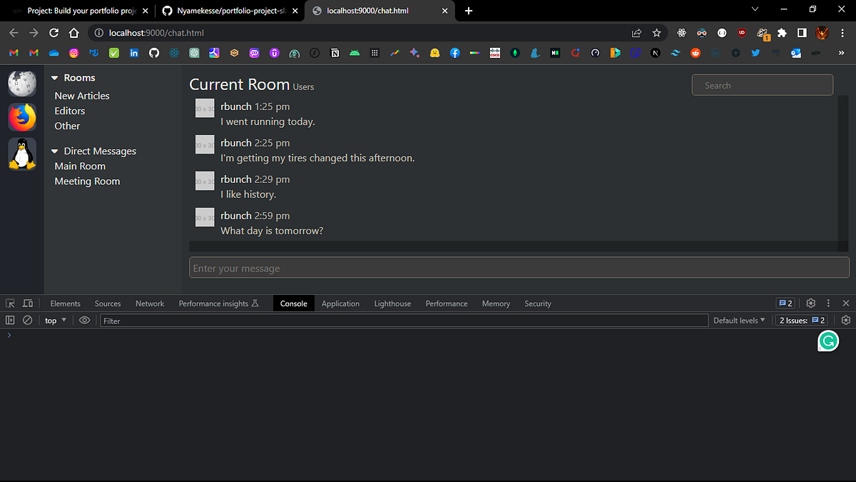 Building a Real-Time Chat Application — Slack Clone | by Samuel Nyamekesse | Medium