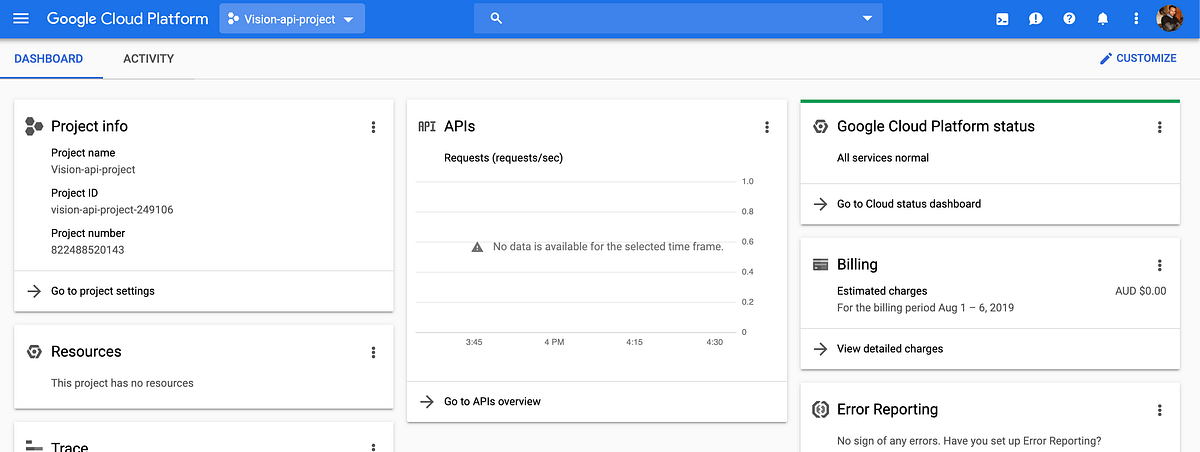Getting Started with Google Cloud Vision api with Java | by Mansubh ...