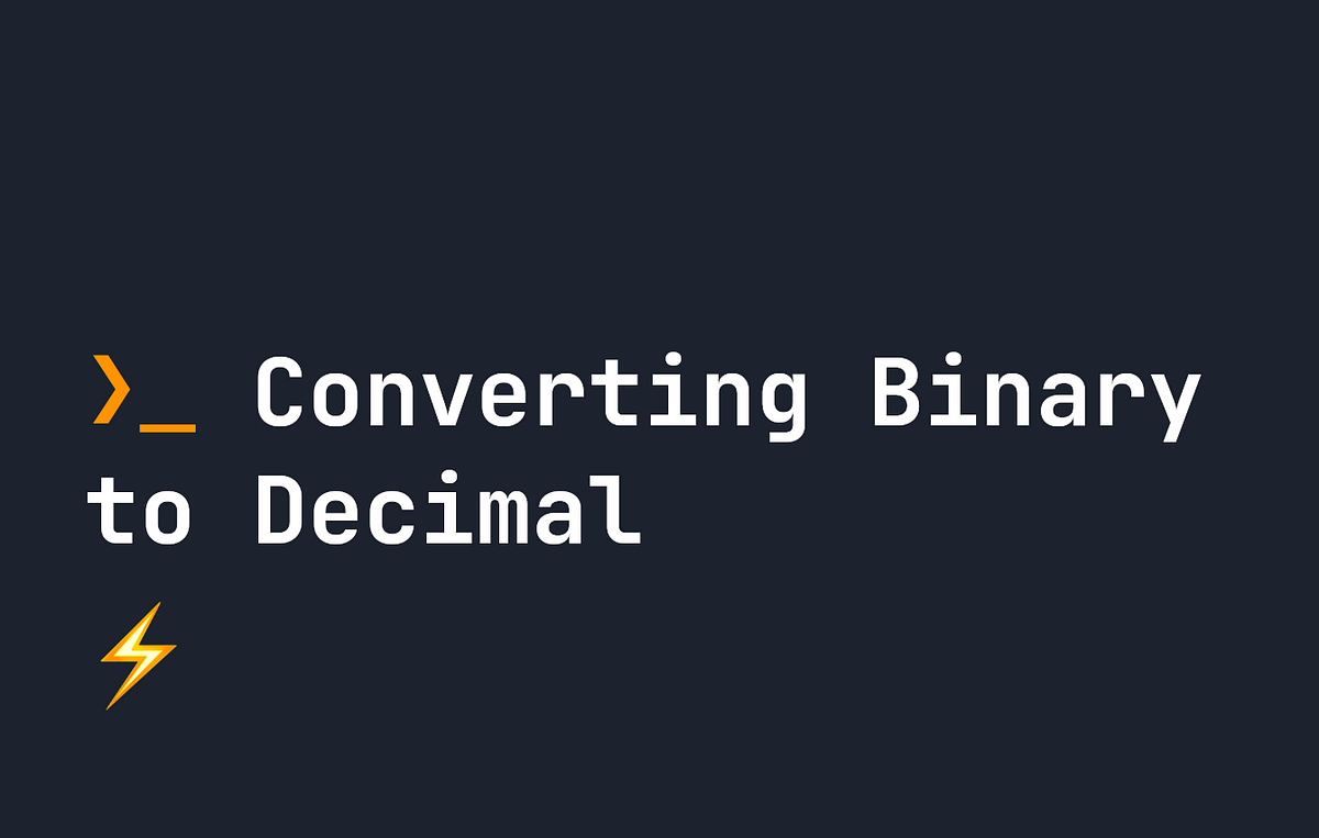 How To Convert Binary To Decimal With Parseints Base Feature By