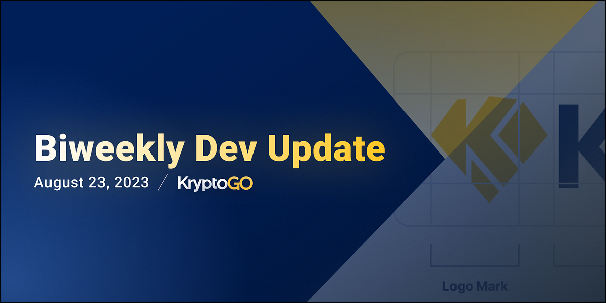 Biweekly Update: August 23rd, 2023 | by Pippen | KryptoGO Global | Medium