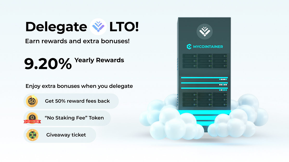 LTO Network $LTO delegation guide by MyCointainer (cold staking) | by ...