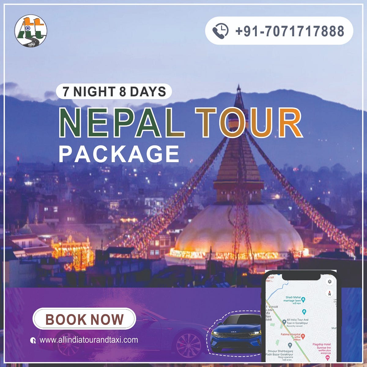 Best Nepal Tour Package from Raxaul for 07 Night 08 Days. | by All ...
