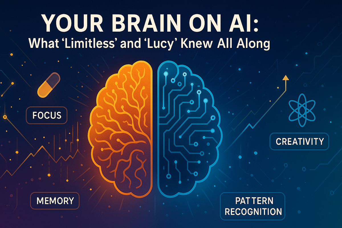 Your Brain on AI: What ‘Limitless’ and ‘Lucy’ Knew All Along | by Faces ...