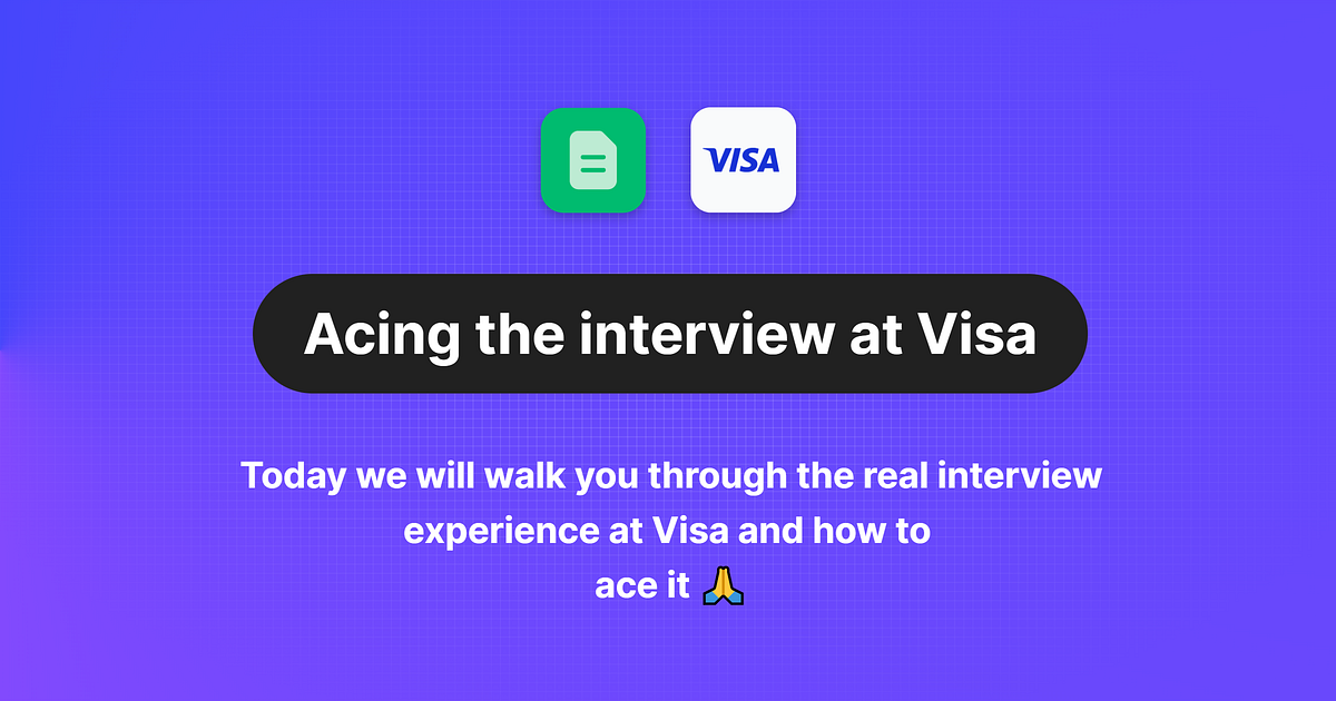 How to Ace the Visa Interview: Insights from an Ex-Visa Recruiter | by ...