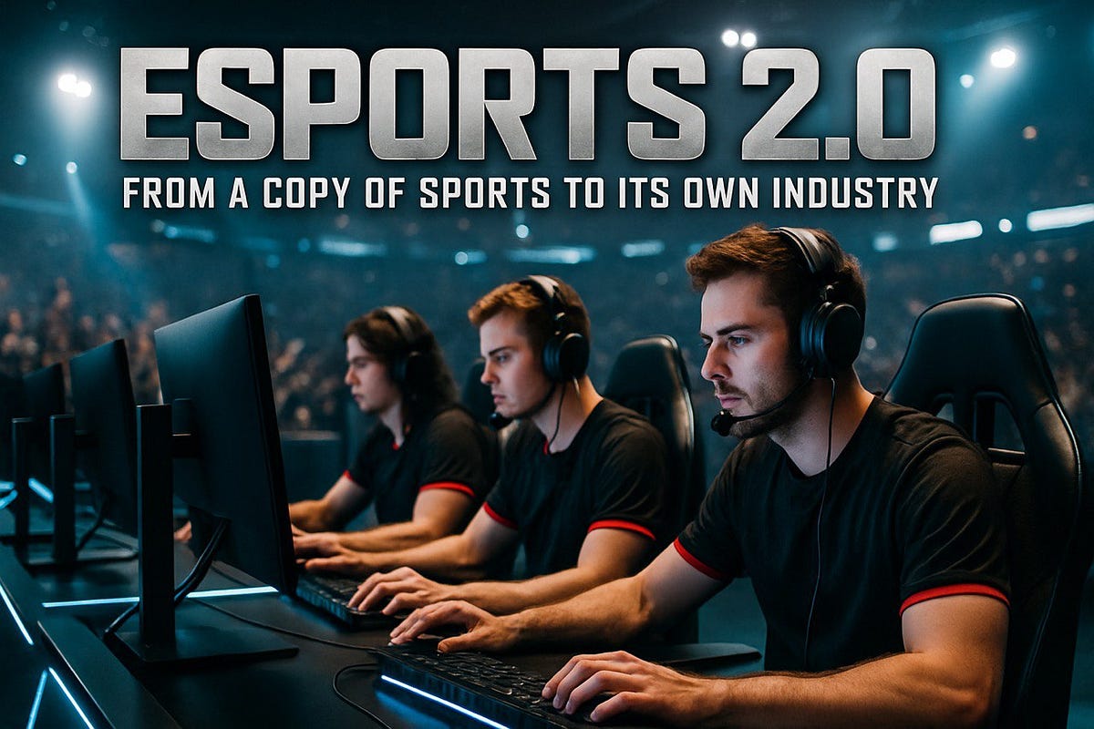 ESPORTS 2.0: FROM A COPY OF SPORTS TO ITS OWN INDUSTRY | by Oleksii ...