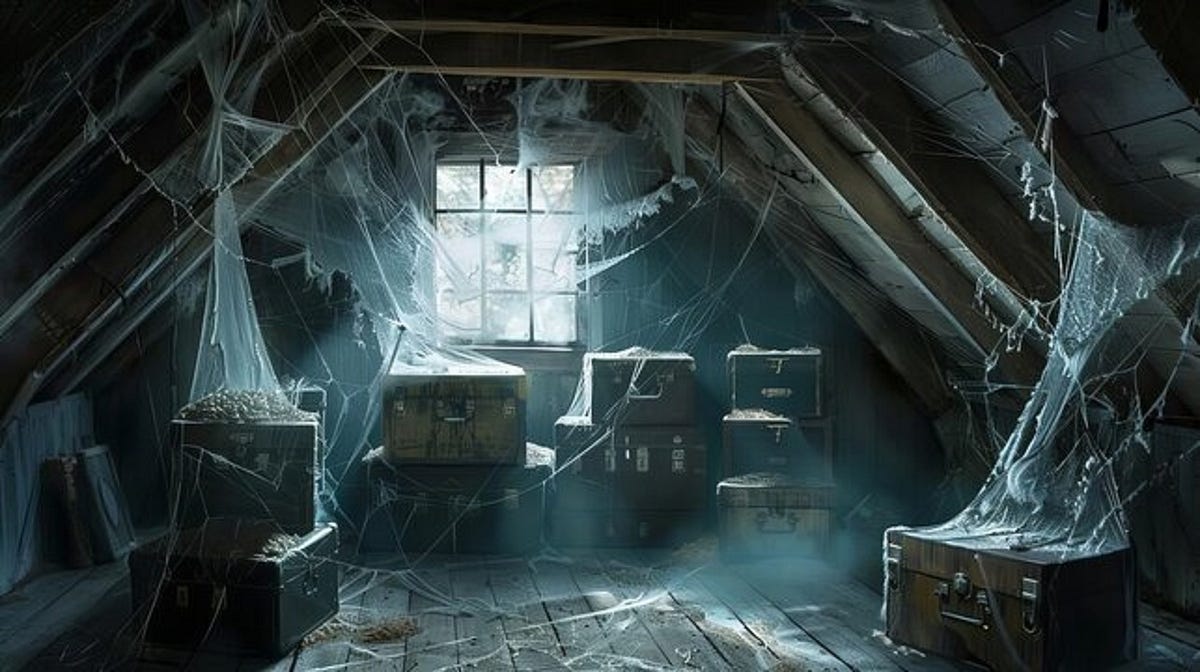 The Haunted Attic🎃. Witness Report: My new home was an… | by Johnmooner-chief | Oct, 2024 | Medium