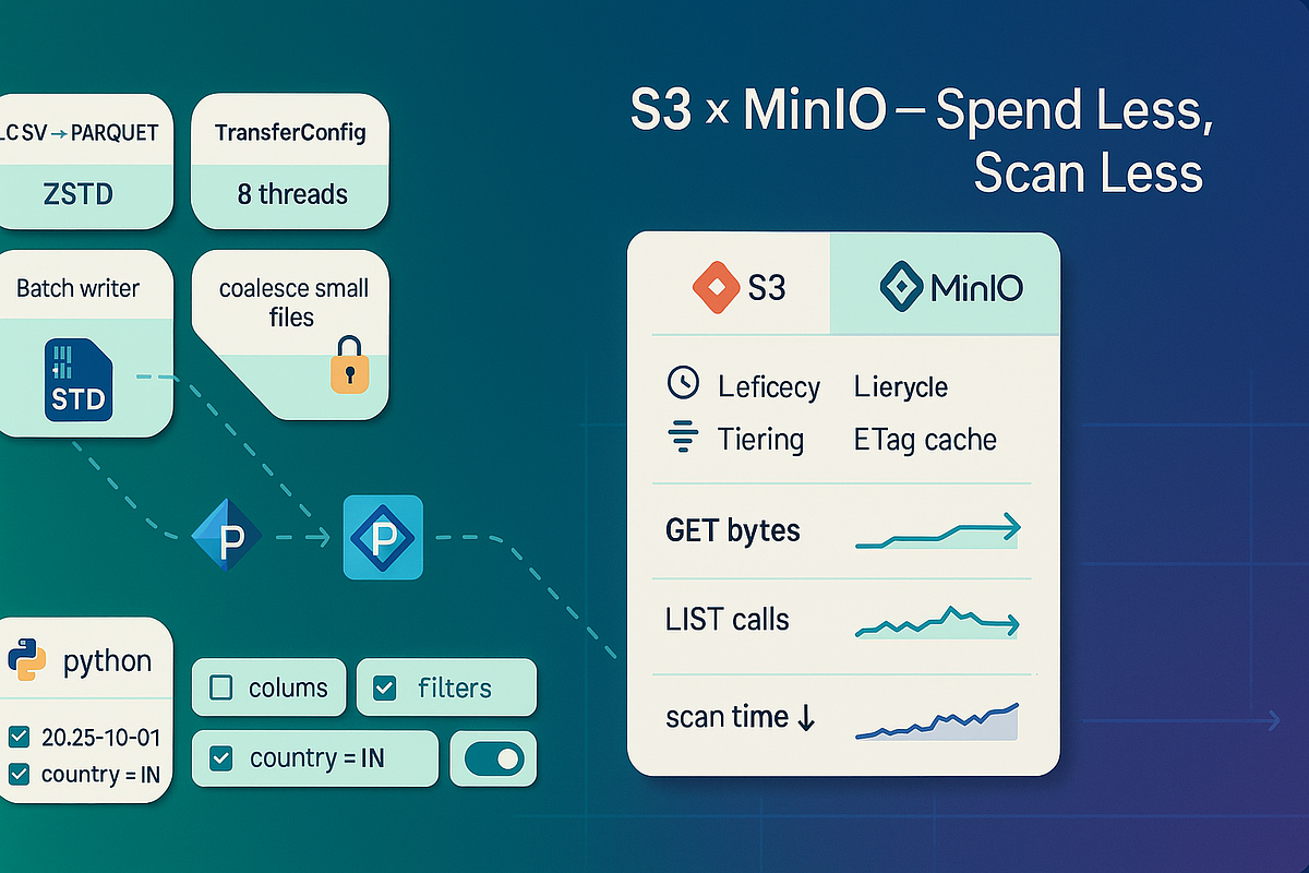 10 S3/MinIO Tricks for Python Data Apps That Save Money | by Modexa ...