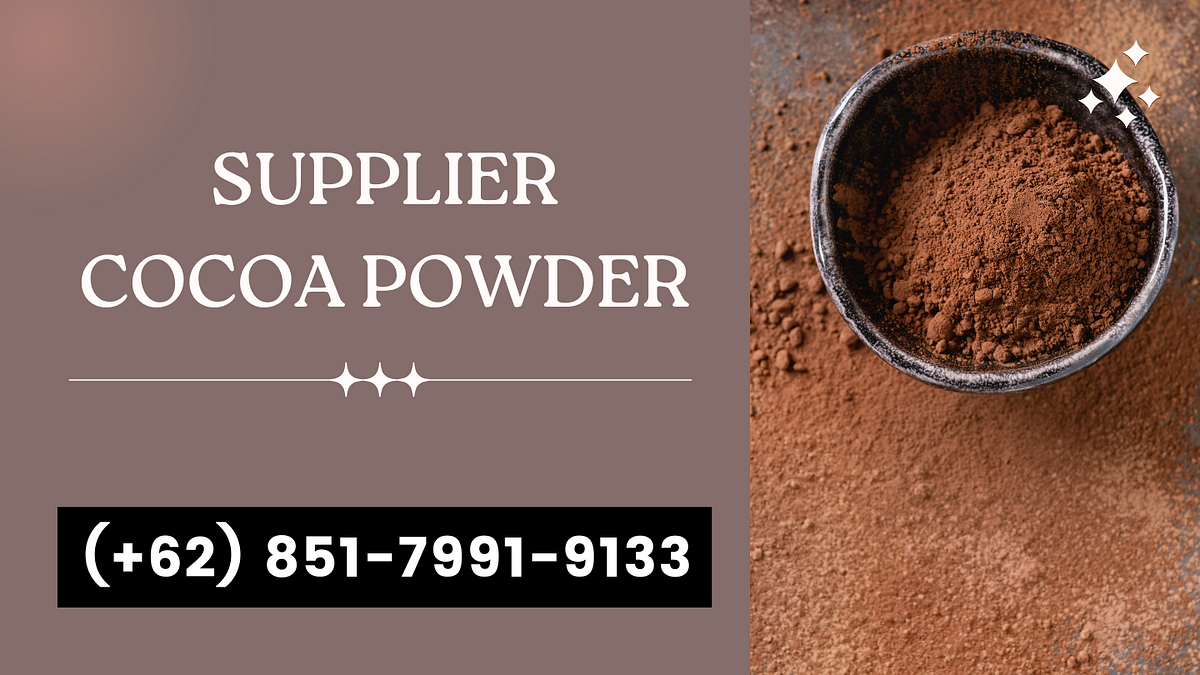 GOOD QUALITY!! WA +62 851–7991–9133, Supplier Of Chocolate Powder In ...