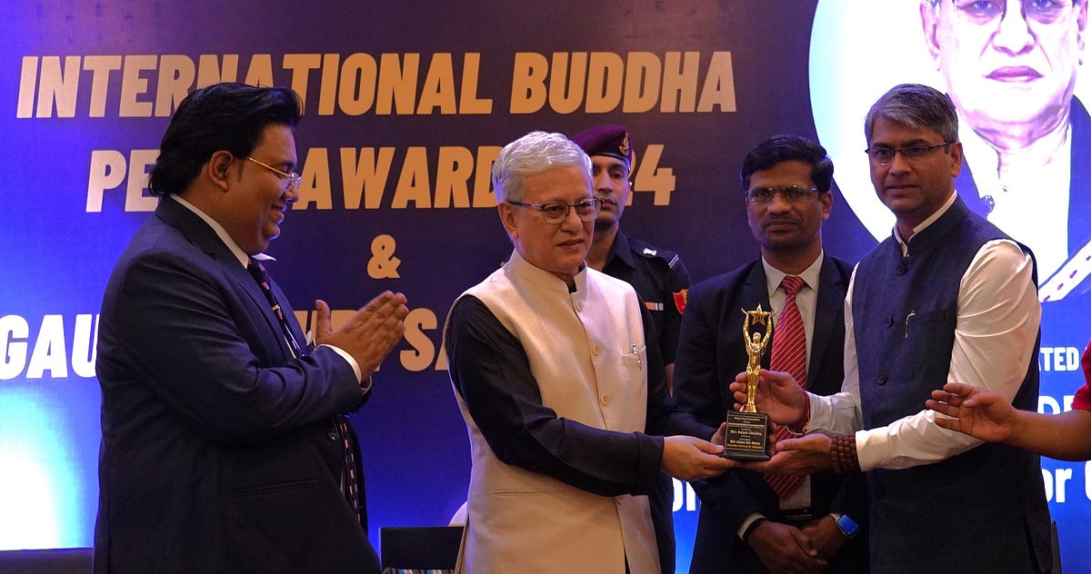 Governor of Telangana Bestows International Buddha Peace Award to ...