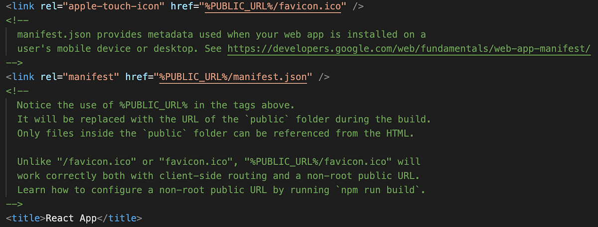 Changing the Default React Browser Tab Title and Icon | by Noah Eakin | Medium