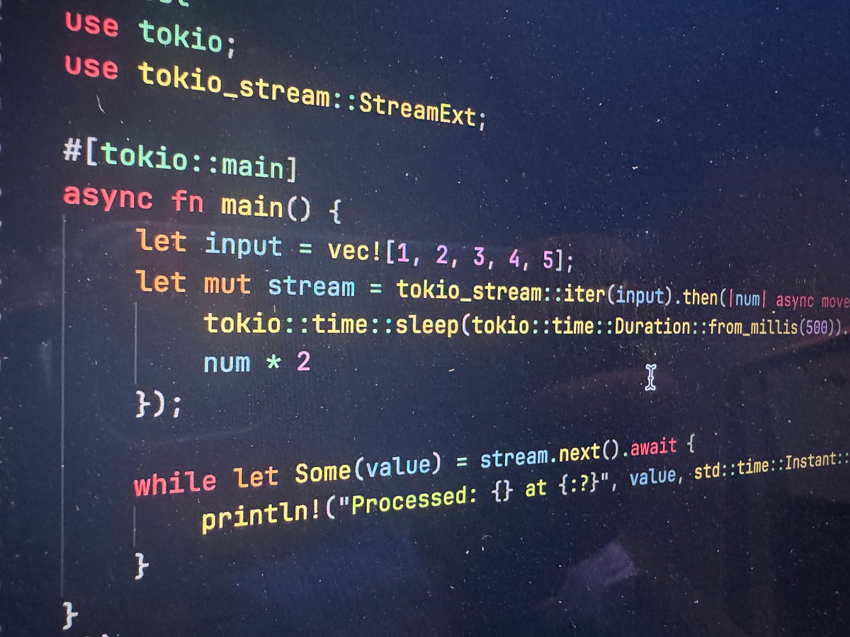 Mastering Tokio Streams A Comprehensive Guide To Asynchronous Sequences In Rust By Syed