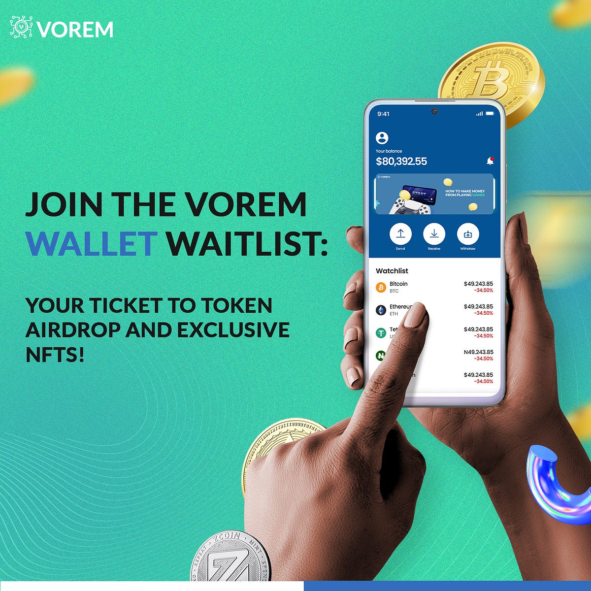 Vorem Wallet: Your Gateway to Digital Financial Freedom | by VOREM ...