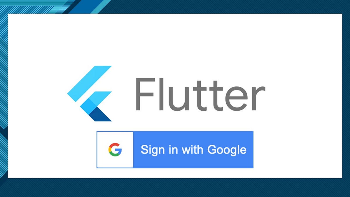 Google Sign-in in Flutter without Firebase | by Vishal Jaiswal ...