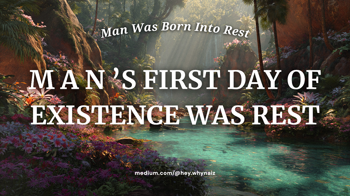If God Finished First, Why Do We Strive? | by Ynaiz Miranda | Feb, 2026 ...