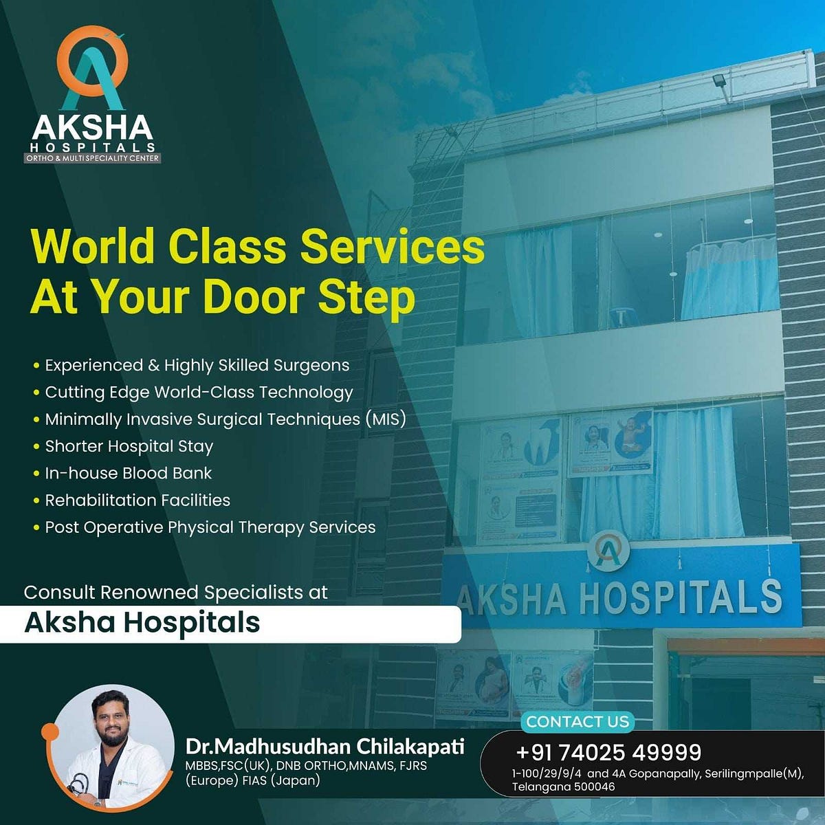 Best Hospital In Hyderabad - Akshahospitals - Medium