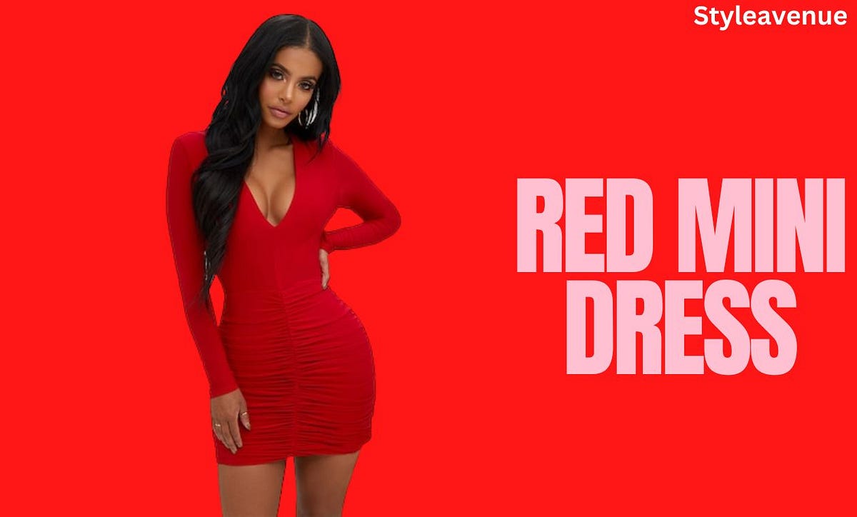 Fiery and Fabulous: The Power of the Red Mini Dress - Style Avenue - Medium