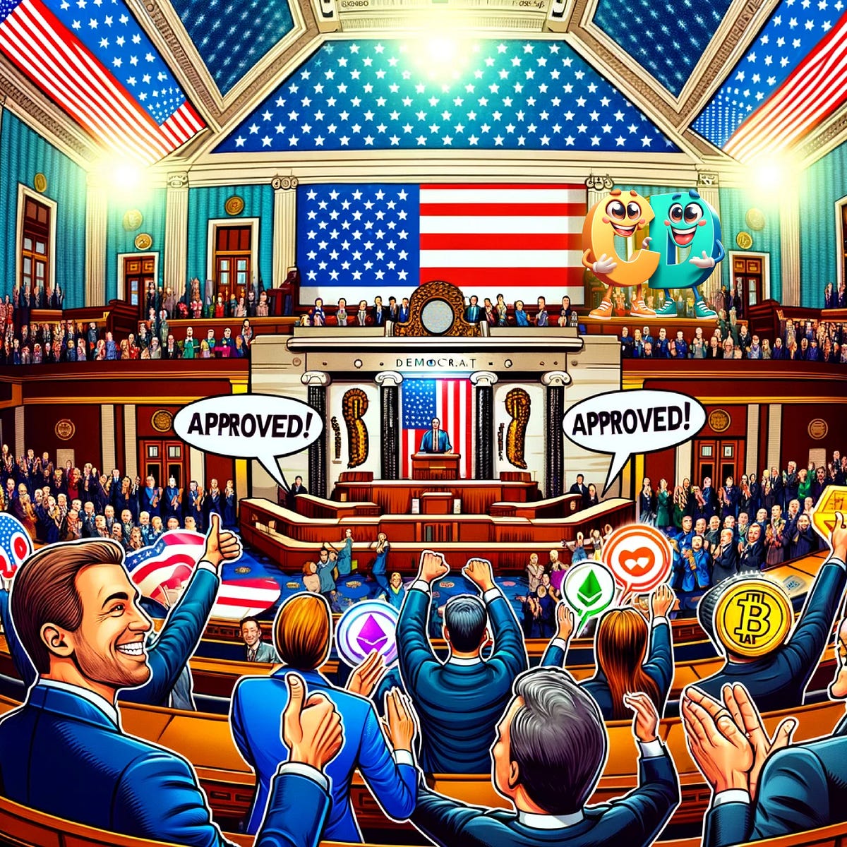 U.S. House Approves Crypto FIT21 Bill with Strong Democratic Support ...