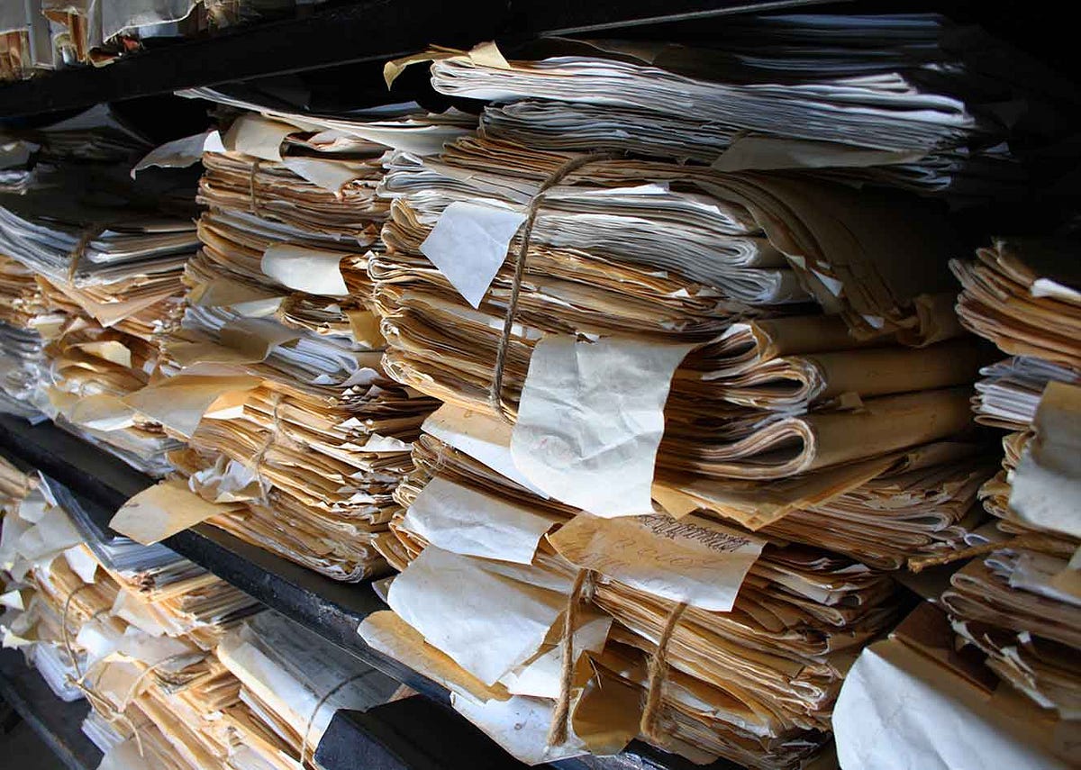 Gestão inadequada dos documentos. Você consegue encontrar rapidamente o ...