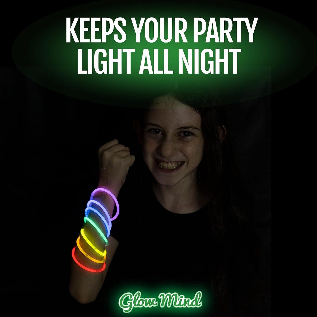Elevate Your Party with Bright Glow Sticks, Rainbow Balloons, and Mini ...