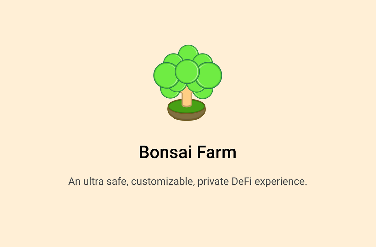 Announcing Bonsai Farm and the BONSAI token | by Growing.fi | Medium