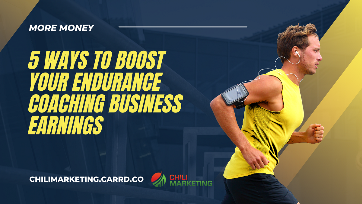 5 Ways to Boost your Earnings as an Endurance Coach | by Karen Parnell | Medium