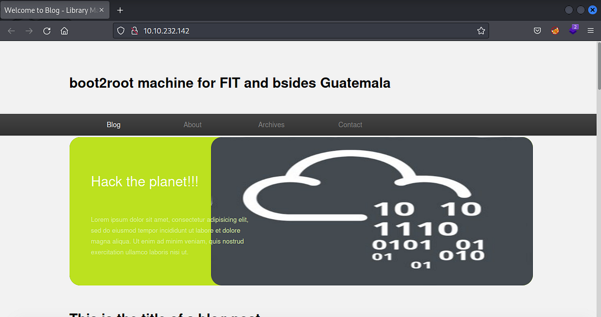 TryHackMe: Library. As per usual let’s start of by creating… | by ALIEN0X | Medium