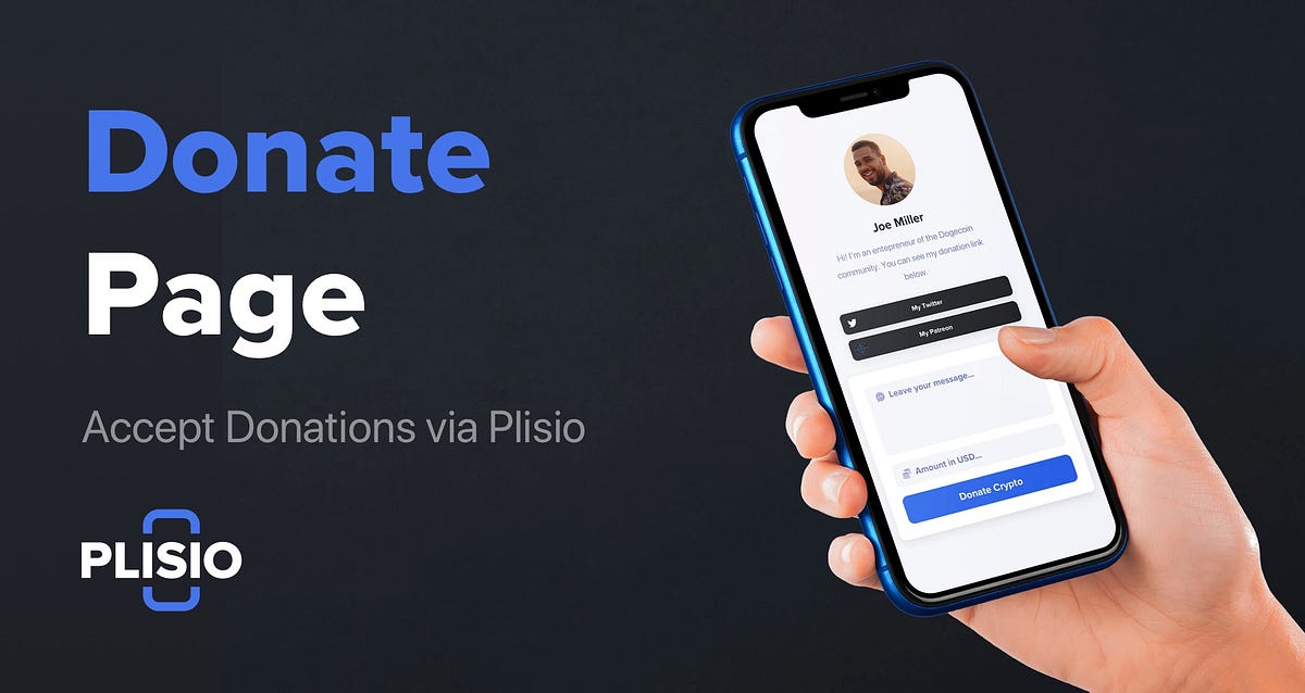 Create your Donation Page!. We’ve prepared for you a useful feature ...