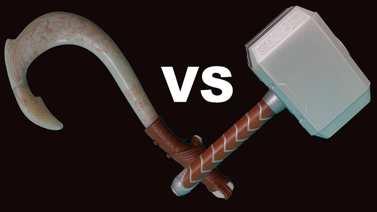 Maui’s Fish Hook vs Thor’s Hammer! | by Mighty Toy Box | Medium