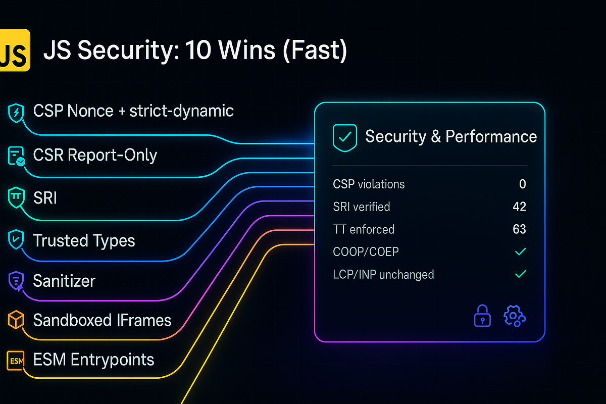 10 JS Security Wins Without Slowing Your Site | by Bhagya Rana | Sep ...