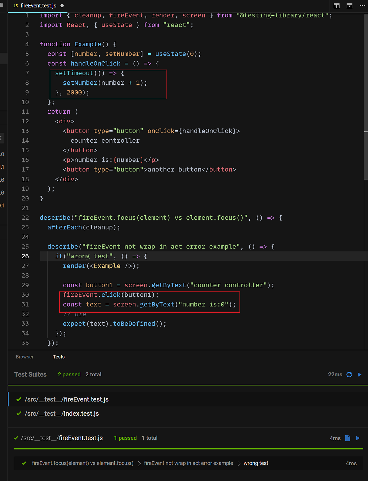 Some thoughts about unit test in React | by MING WU | Medium