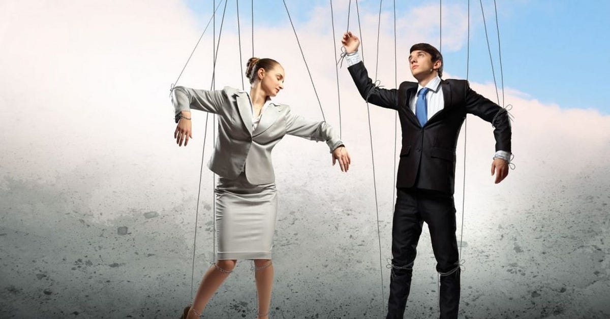 Five Percent of the People Manipulate the Other Ninety … five Percent ...