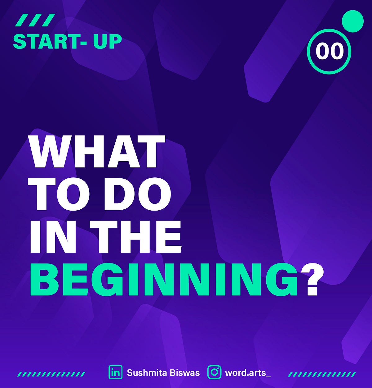 START UP- What to do in the beginning? | by Sushmita biswas | Medium