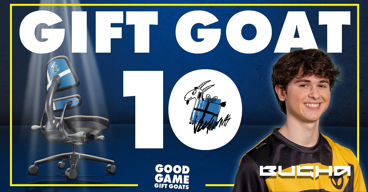 Announcing Gift Goat #10 Experience “Good Game, Gift Goats” | by ...
