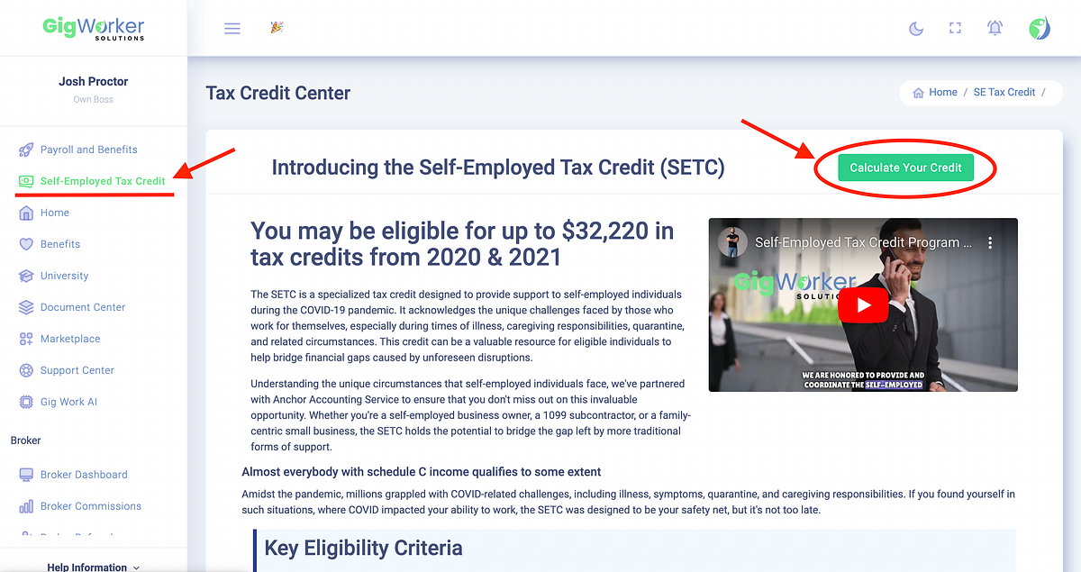 You Could Be Eligible to Claim Up to $32k in Self-Employment Tax ...