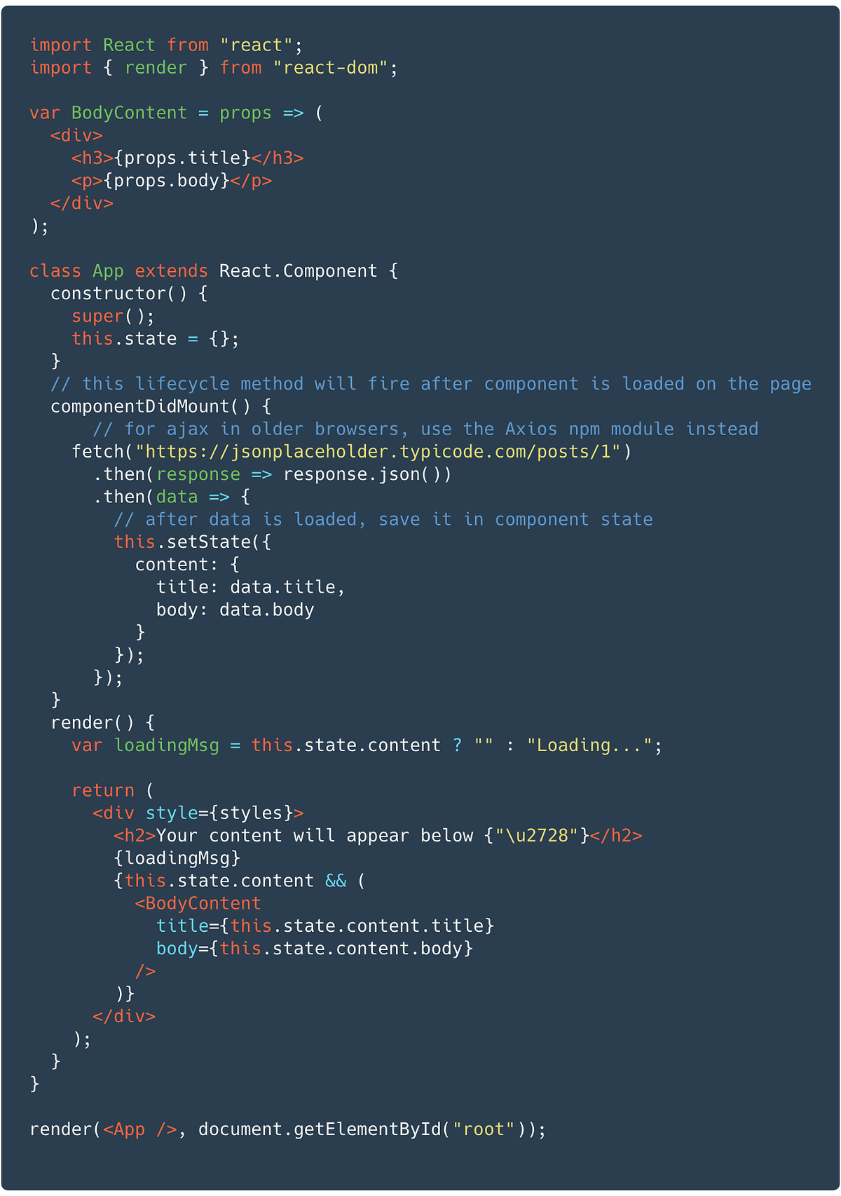 Lazy loading with React. React is amazing. I love it. One use… | by ...