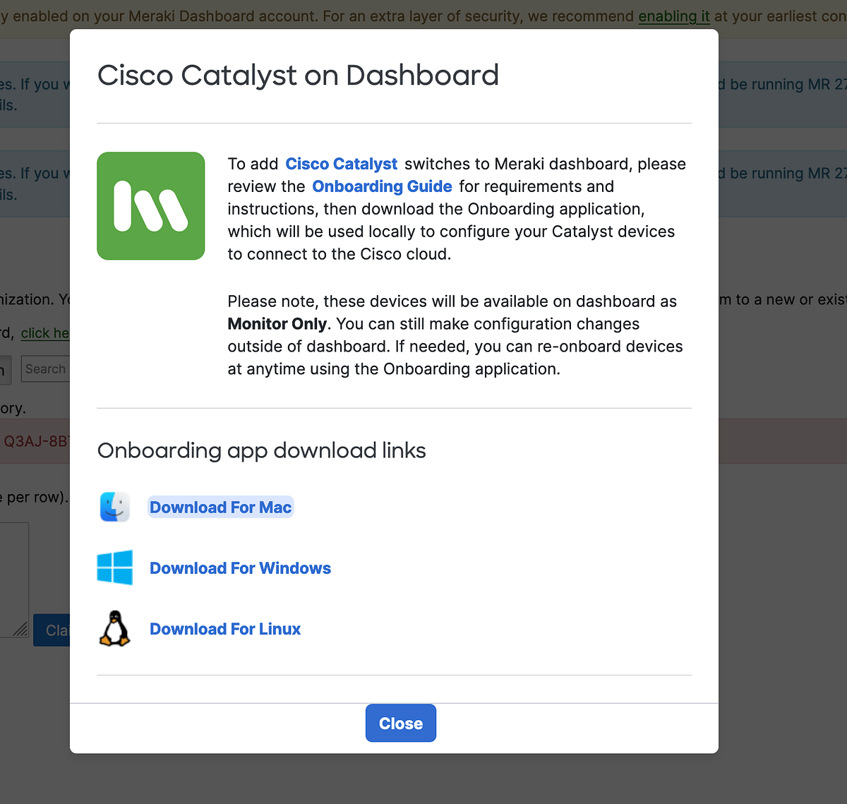 Add Catalyst To Meraki - ORE - Patiphan - Medium